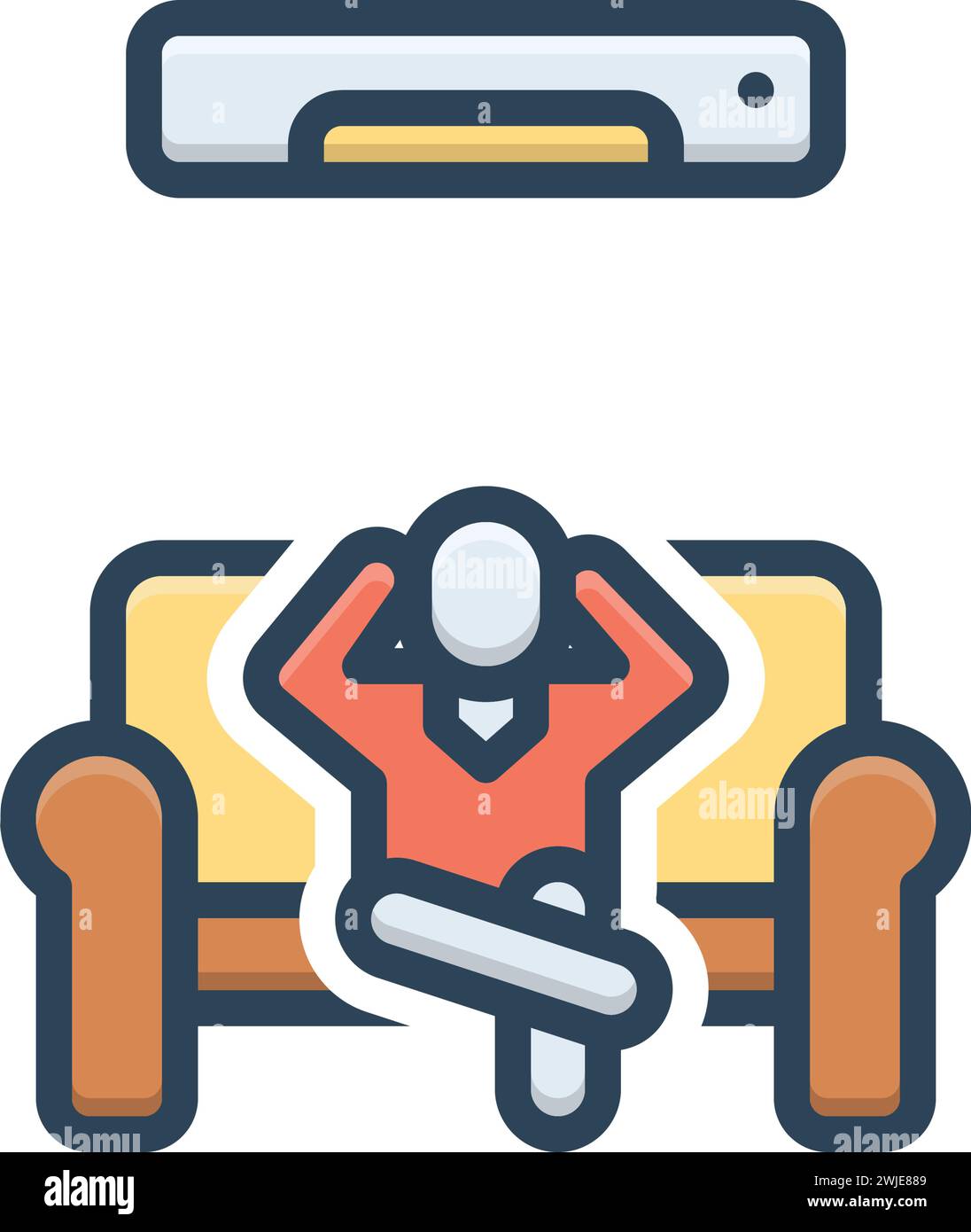 Repos de refroidissement Banque d'images vectorielles - Alamy