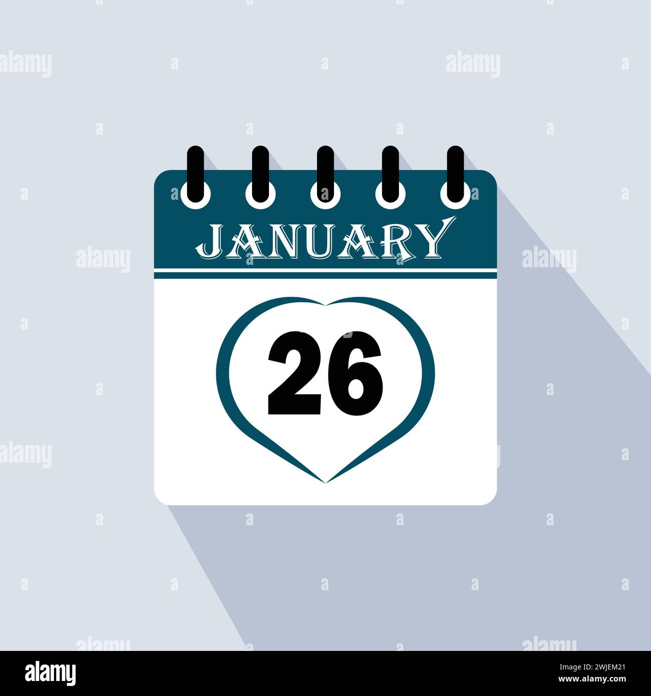 Calendrier social Banque d'images vectorielles - Alamy