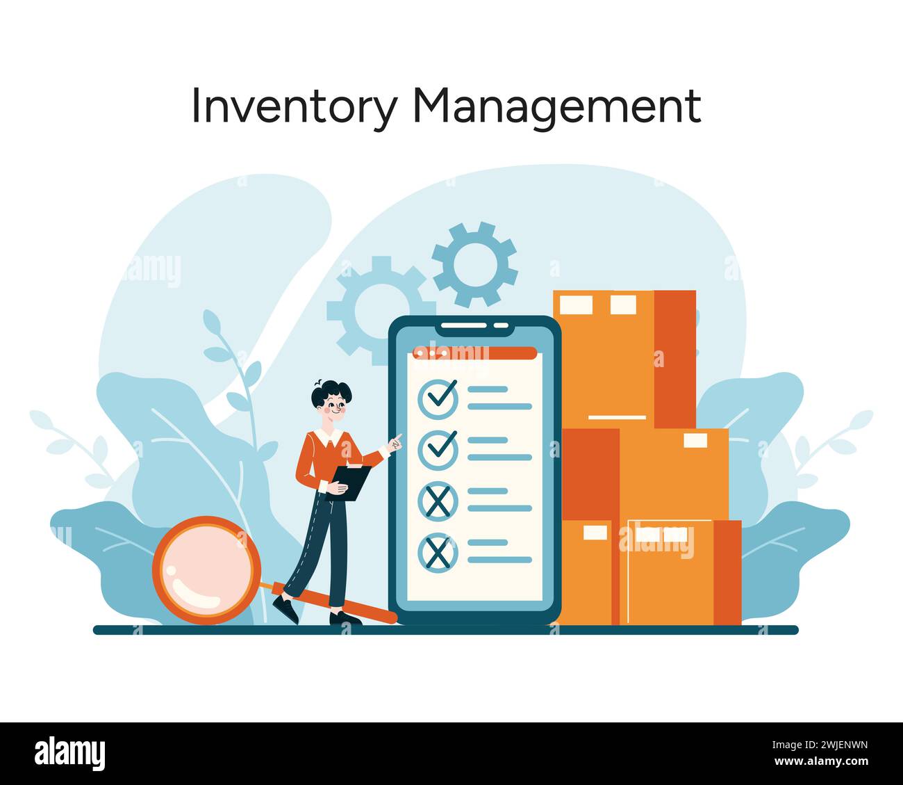 Suivi des dépenses Banque d'images vectorielles - Alamy