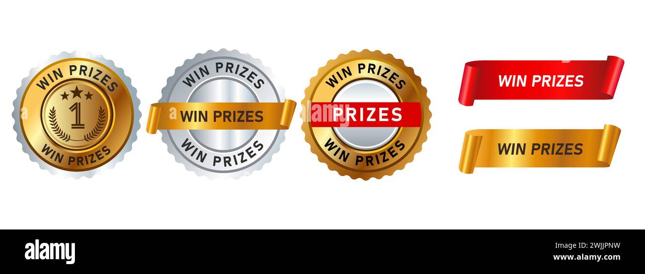 Gagner des prix Banque d'images vectorielles - Alamy