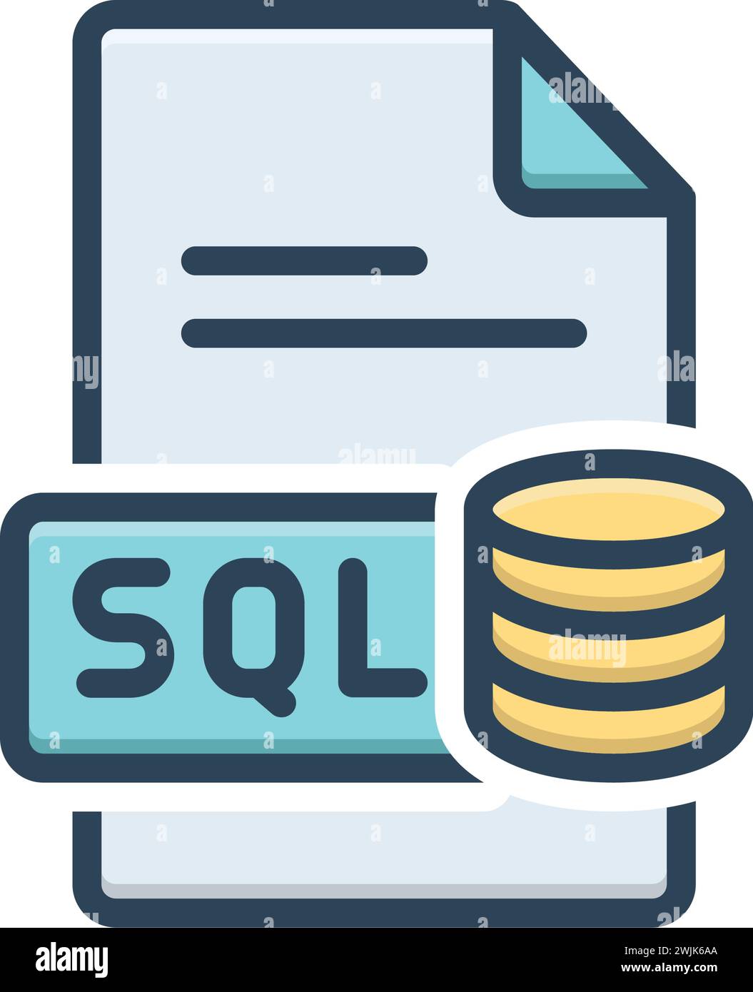 Sql logo Banque d'images détourées - Alamy