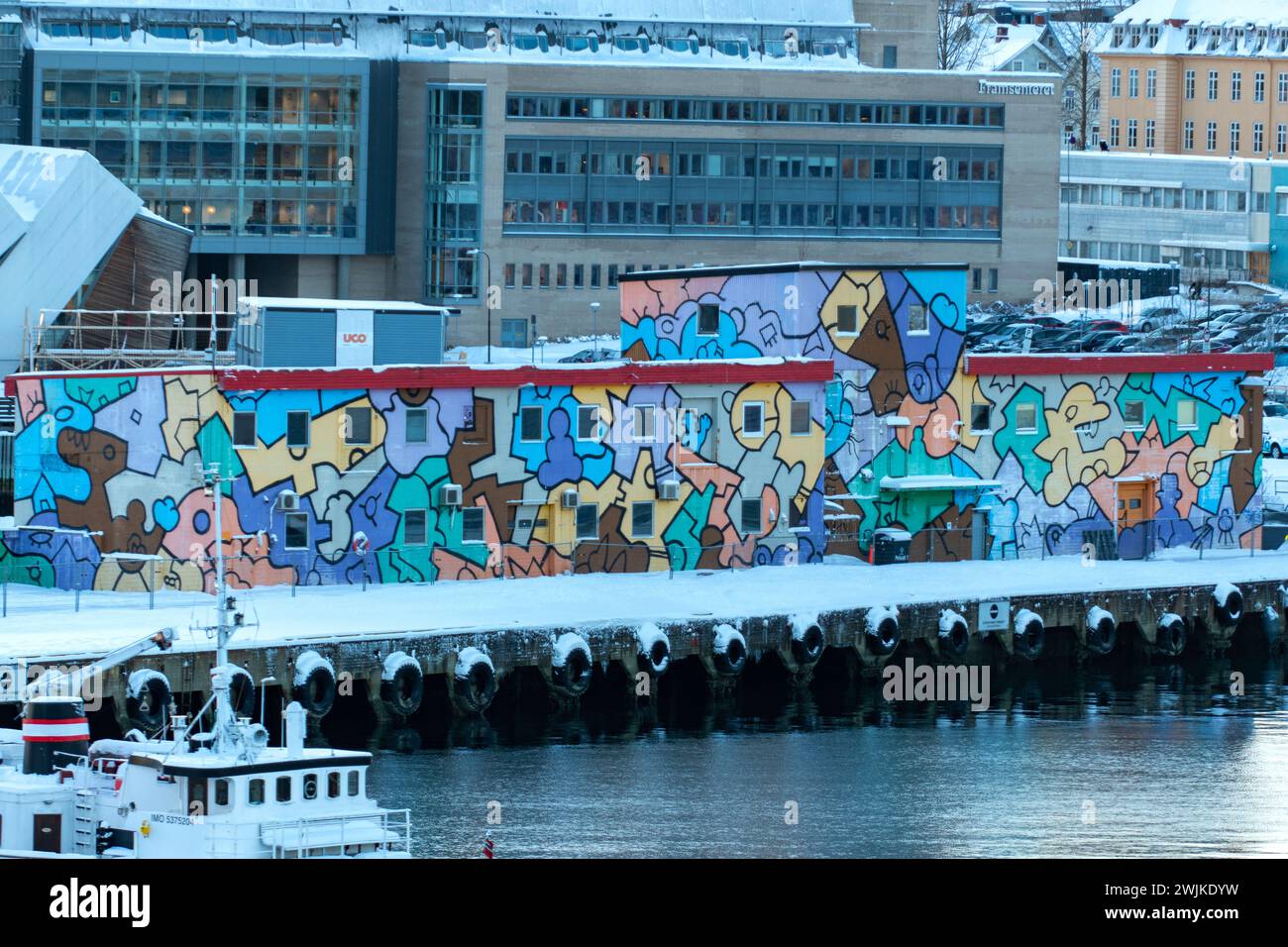Tromso art Banque de photographies et d’images à haute résolution - Alamy