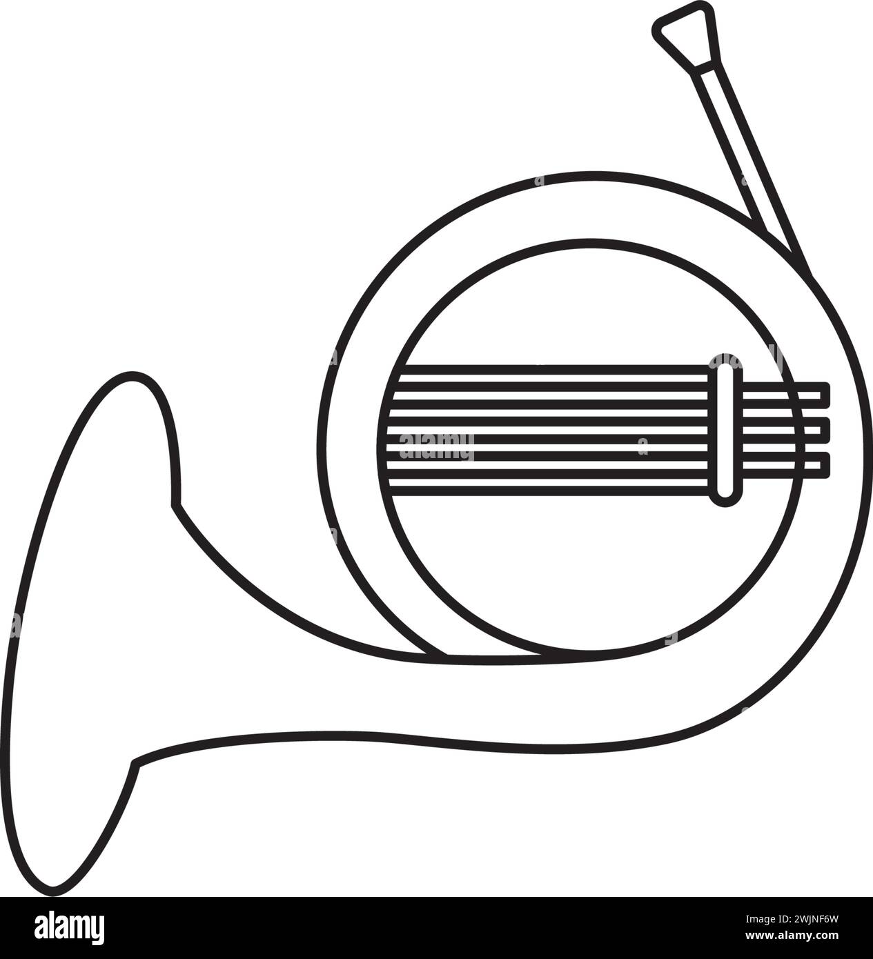 Instrument de musique en corne Banque de photographies et d’images à ...