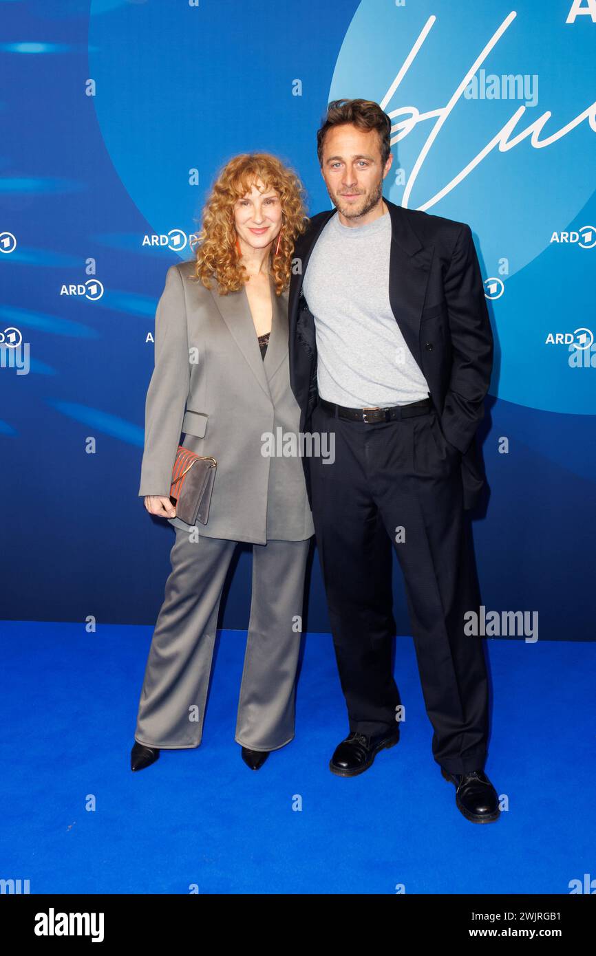 ARD Blue Hour 2024 Chiara Schoras und Gabriel Raab BEI der ARD Blue ...
