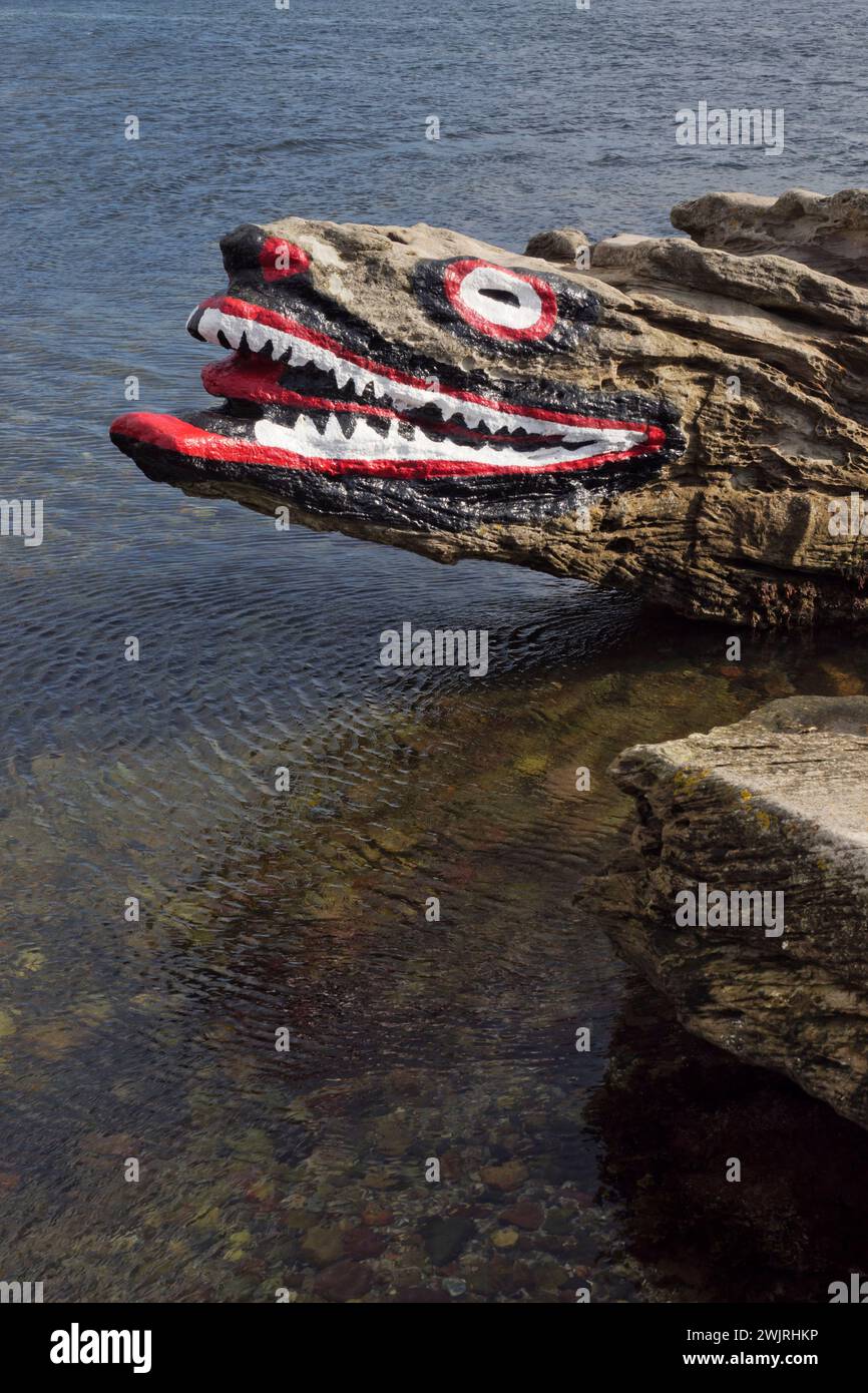 Crocodile rock millport Banque de photographies et d’images à haute ...