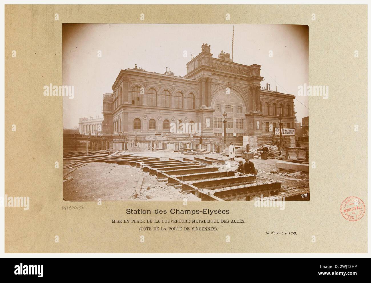 union photographique française. Construction / chemin de fer ...