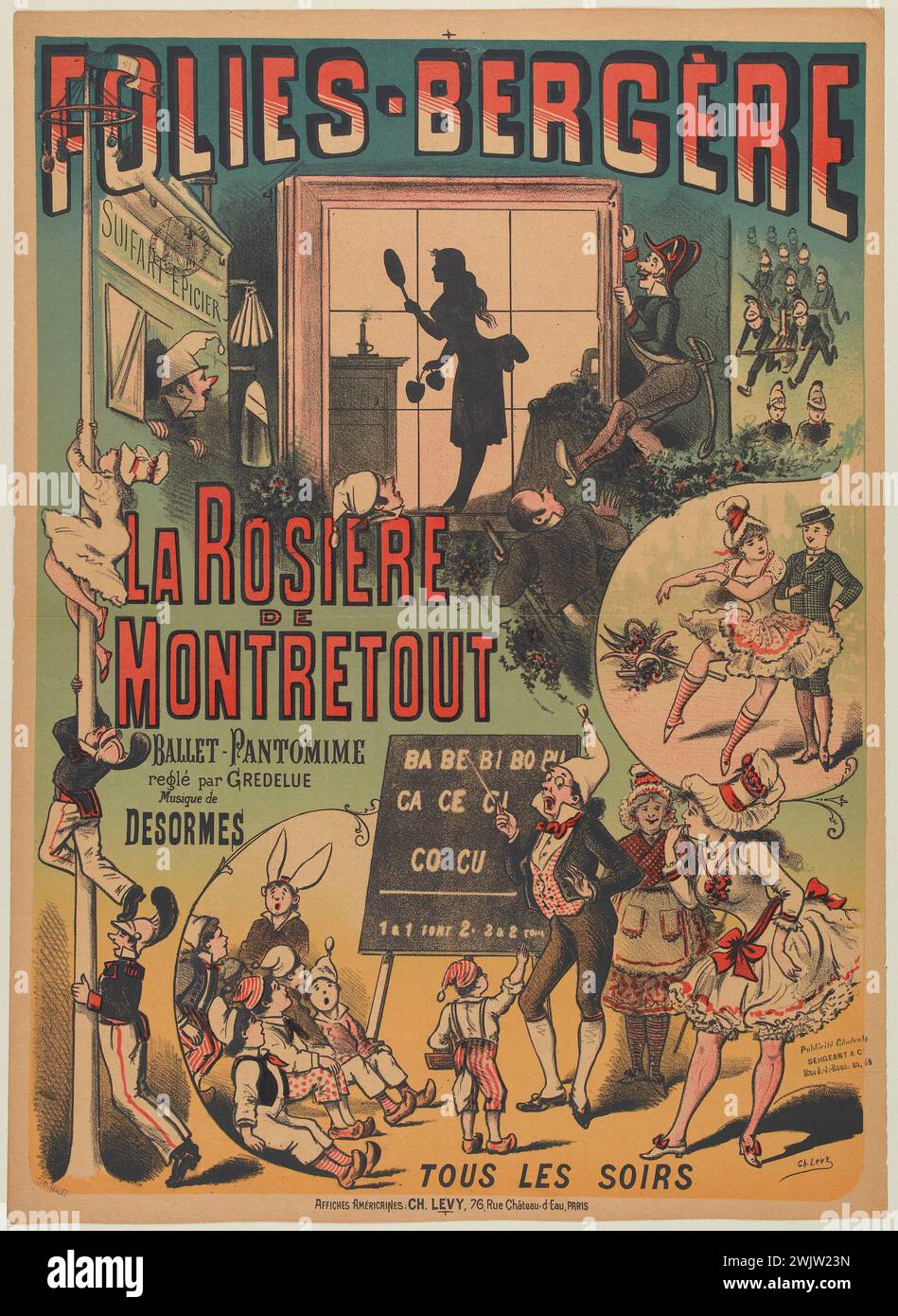 Pantomime ballet 1900 Banque de photographies et d’images à haute ...