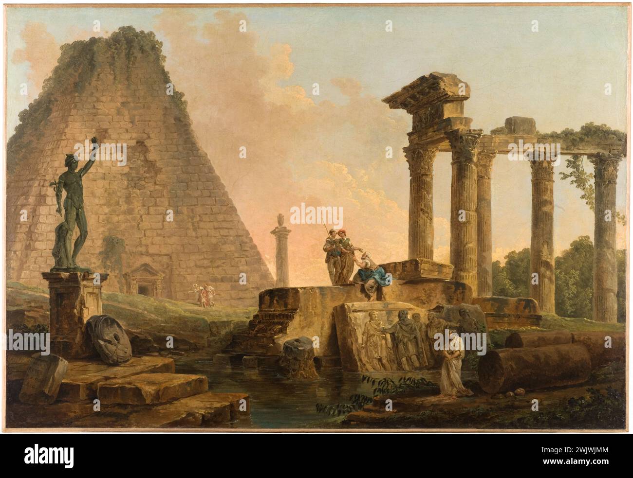 Ruine roman Banque de photographies et d’images à haute résolution - Alamy