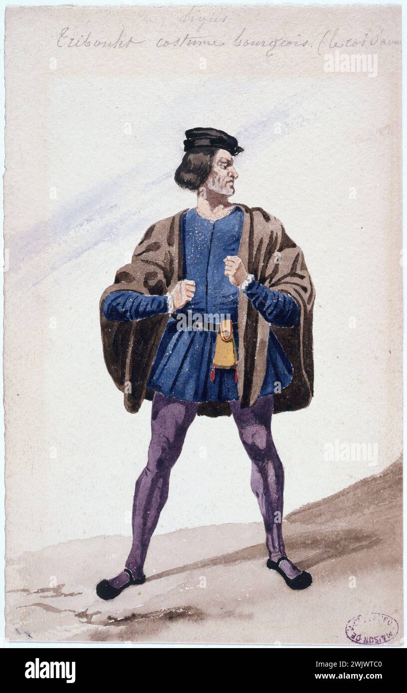 French bourgeois costume Banque de photographies et d’images à haute ...