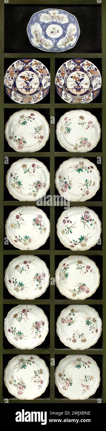 Victor Hugo (1802-1885) Décor chinois de la maison de Juliette Drouet à ...