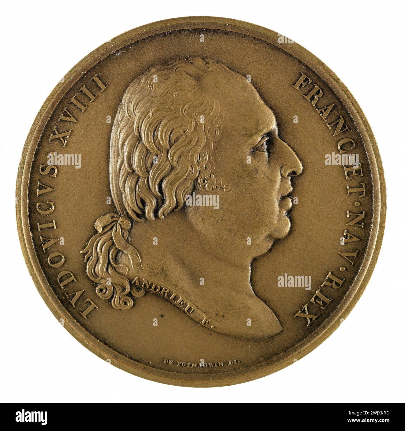 Jean-Bertrand Andrieu (1763-1822)/Raymond Gayrard (1777-1858). Médaille ...