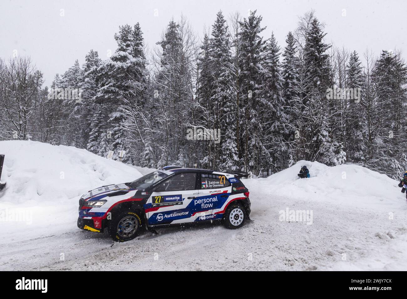 27 ZALDIVAR Fabrizio, DER OHHANESIAN Marcelo, Skoda Fabia RS Rally2 ...