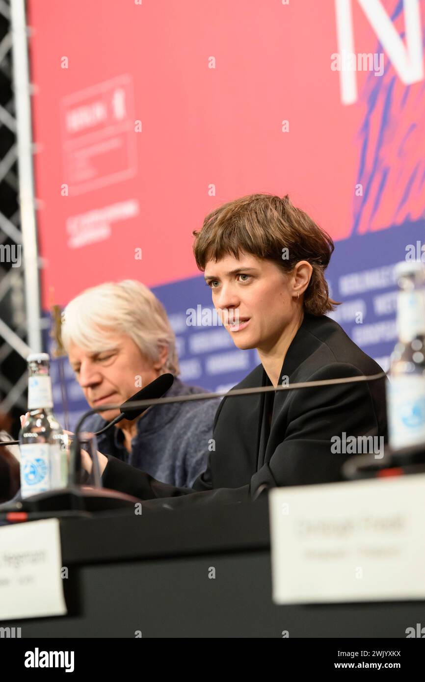 Liv Lisa Fries BEI der Pressekonferenz zum film IN LIEBE, EURE HILDE ...