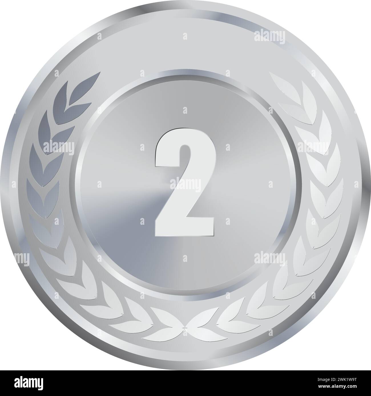 Silver trophy Banque d'images vectorielles - Alamy