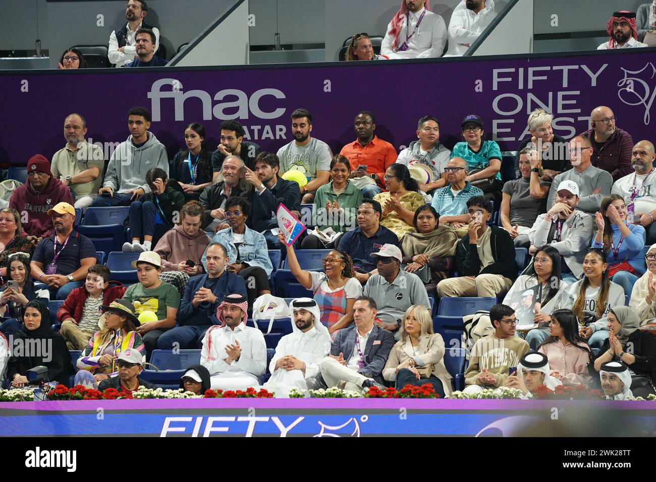 Quelques instants de la finale du Qatar TotalEnergies Open 2024 disputé ...