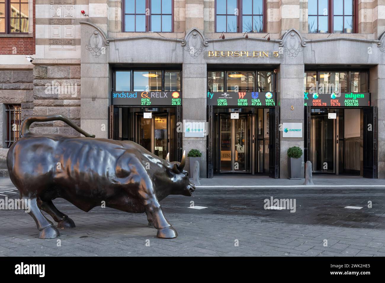 Indice de la bourse d'amsterdam Banque de photographies et d’images à ...