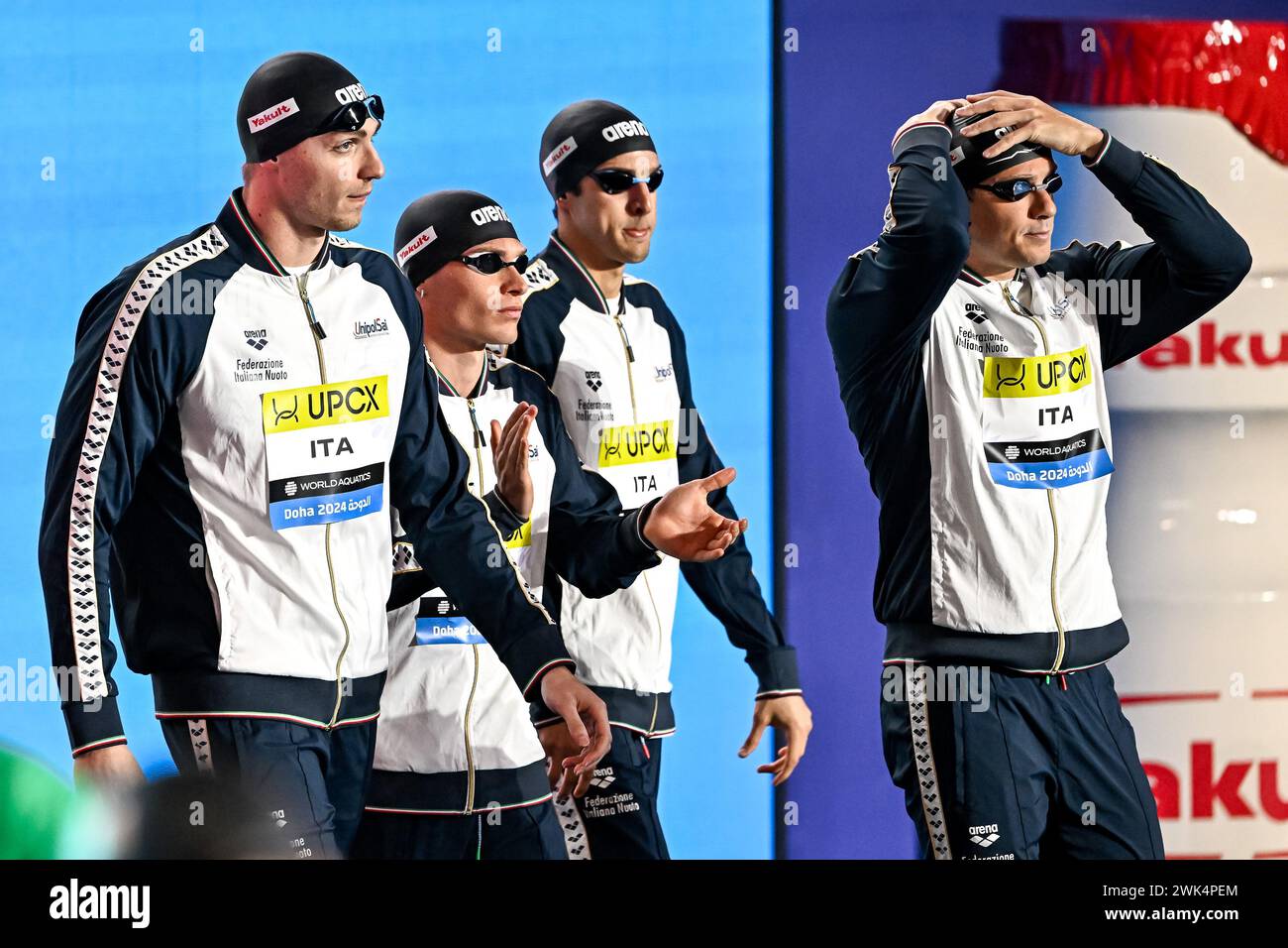 Men 4x100m team Banque de photographies et d’images à haute résolution ...