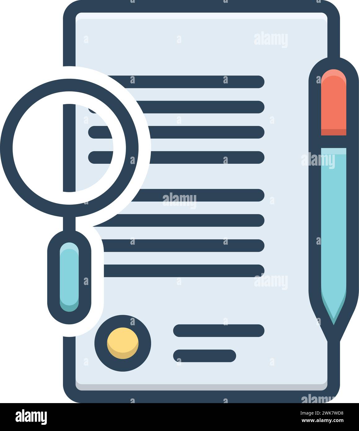 Clarifier le logo Banque d'images vectorielles - Alamy