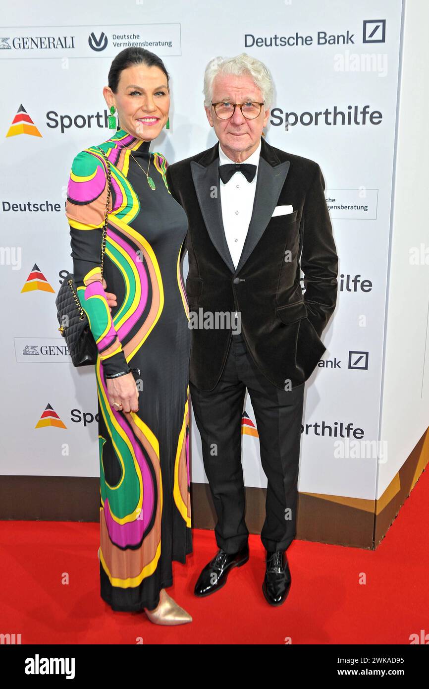 53. Ball des Sports Marcel Reif mit seiner Frau Marion Kiechle ...