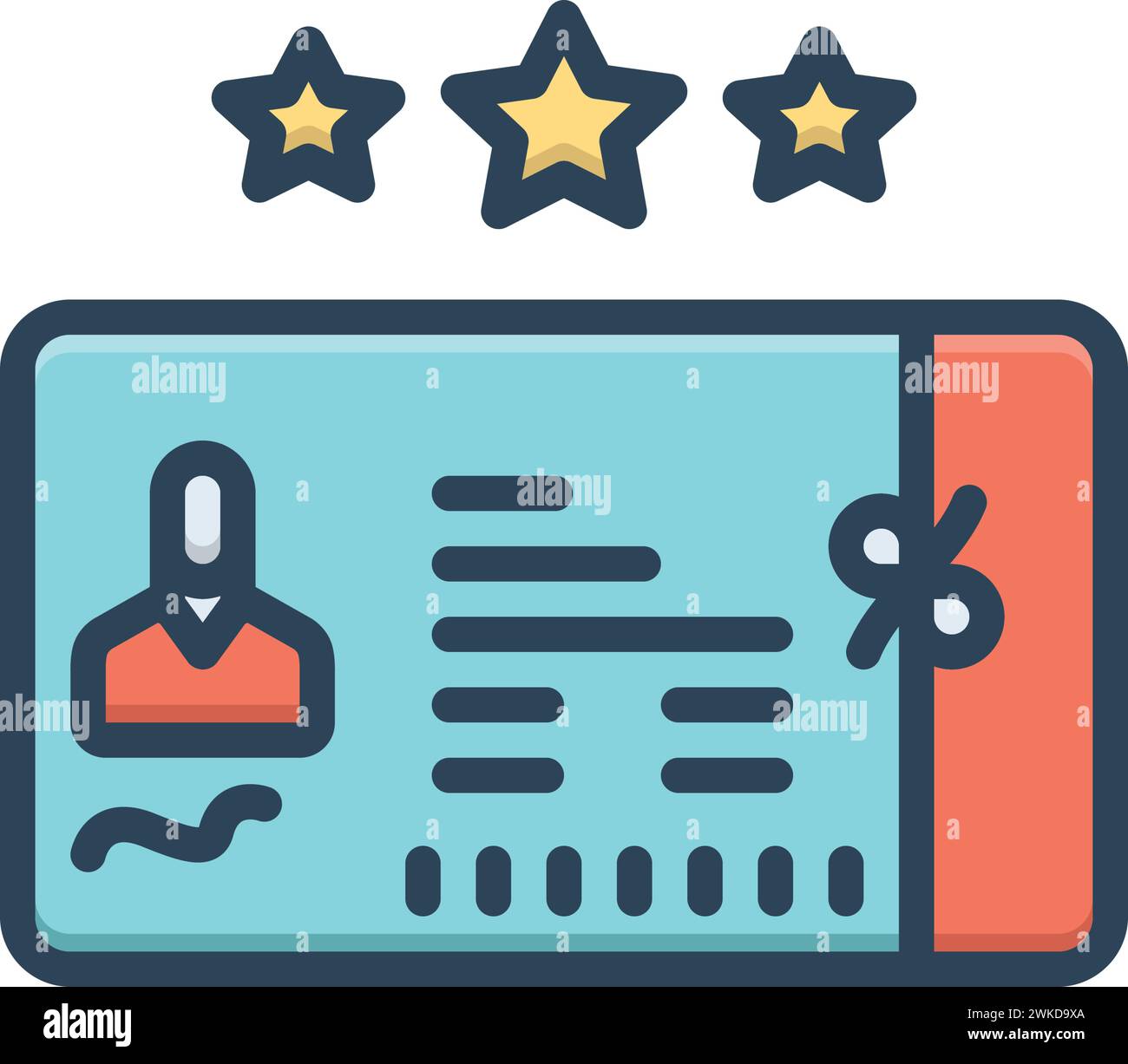 Carte de membre Banque d'images vectorielles - Alamy