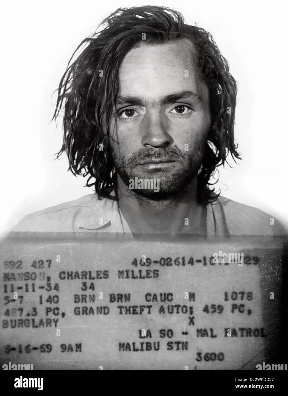 Portrait de charles manson Banque de photographies et d’images à haute ...