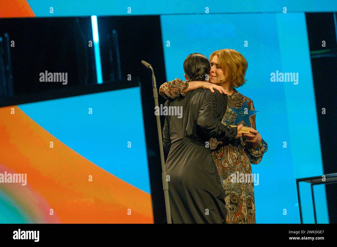 Asta Kamma August und Corinna Harfouch BEI der Gala zu den European ...