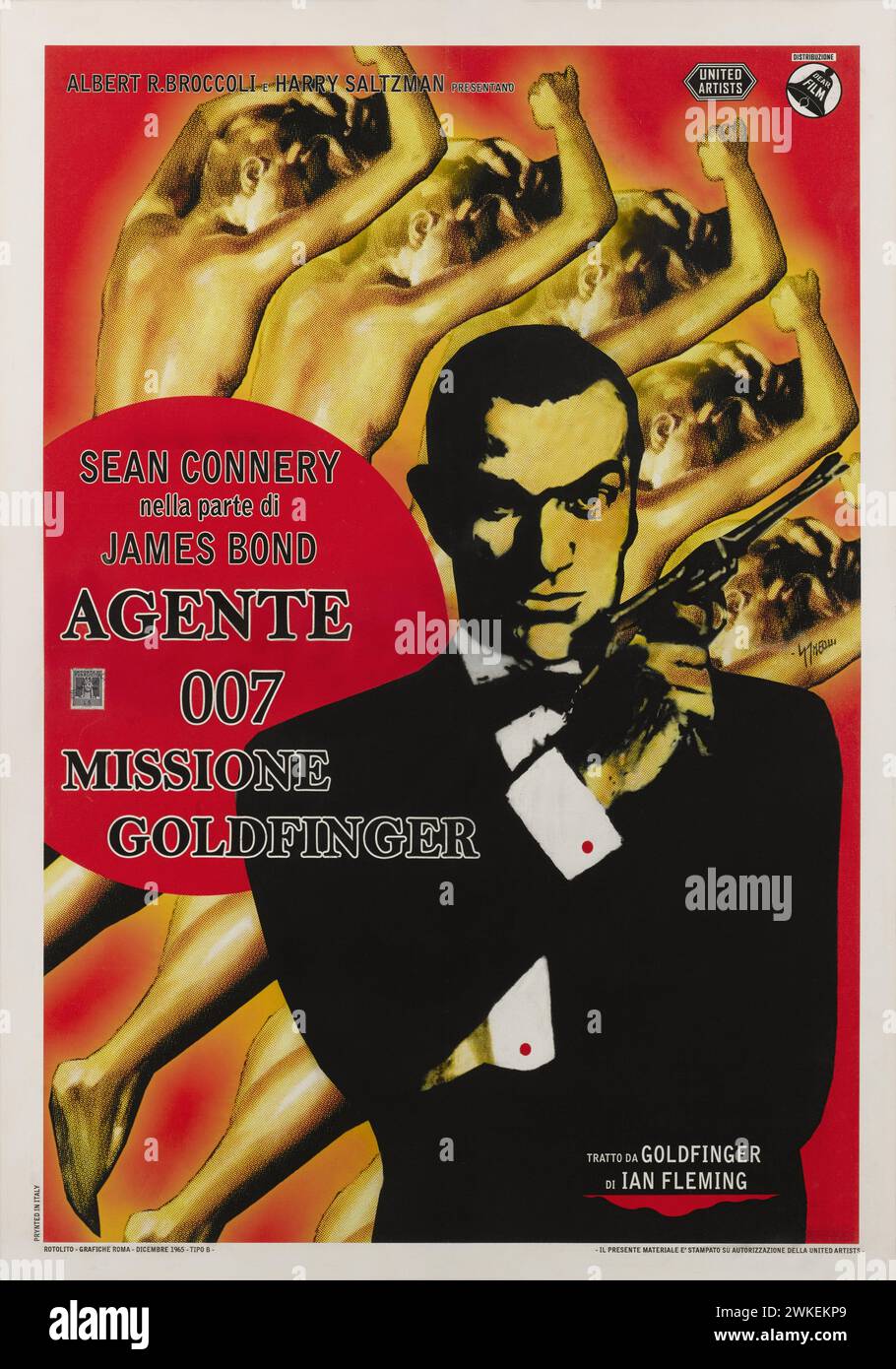 James bond sean connery goldfinger Banque de photographies et d’images à haute résolution - Alamy