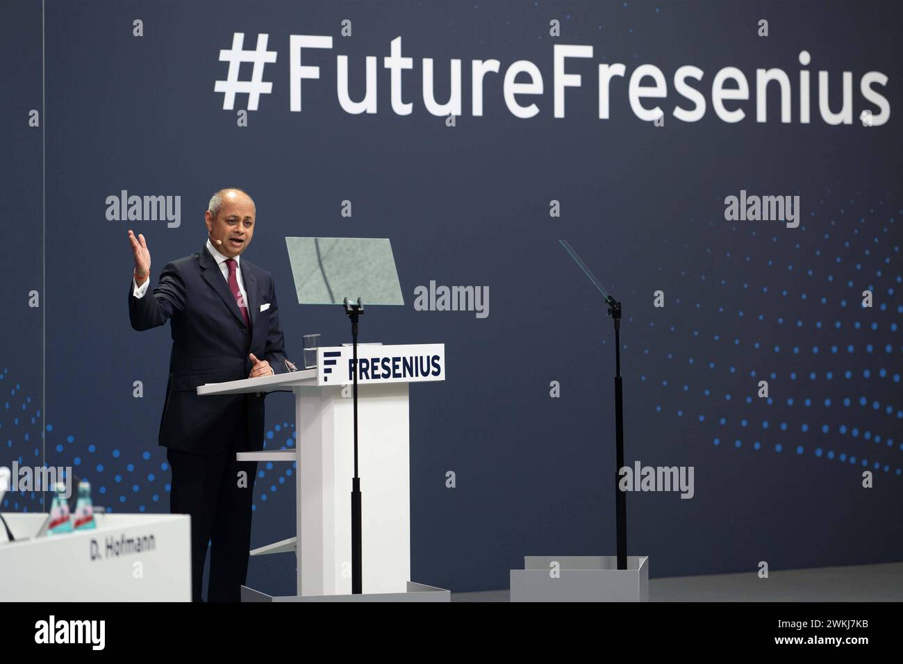 Michael SEN, Vorstandsvorsitzender, CEO, BEI seiner Rede ...