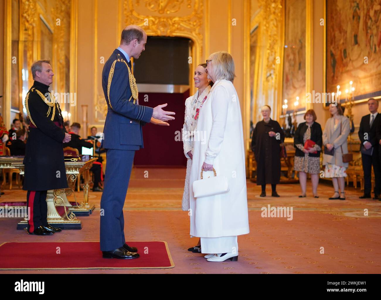 Mme Jennifer Clarke et Emilia Clarke, co-fondatrices et fiduciaires de ...