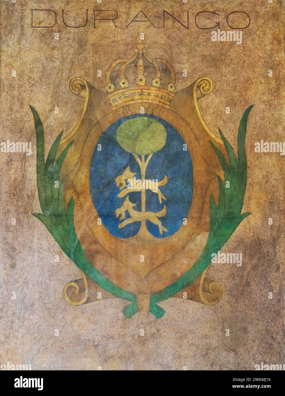 Mexico coat of arms Banque de photographies et d’images à haute ...