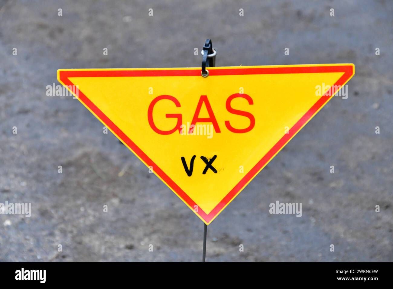 Warnung vor Vergiftung mit VX Gas BEI festgestellter Kontamination ...
