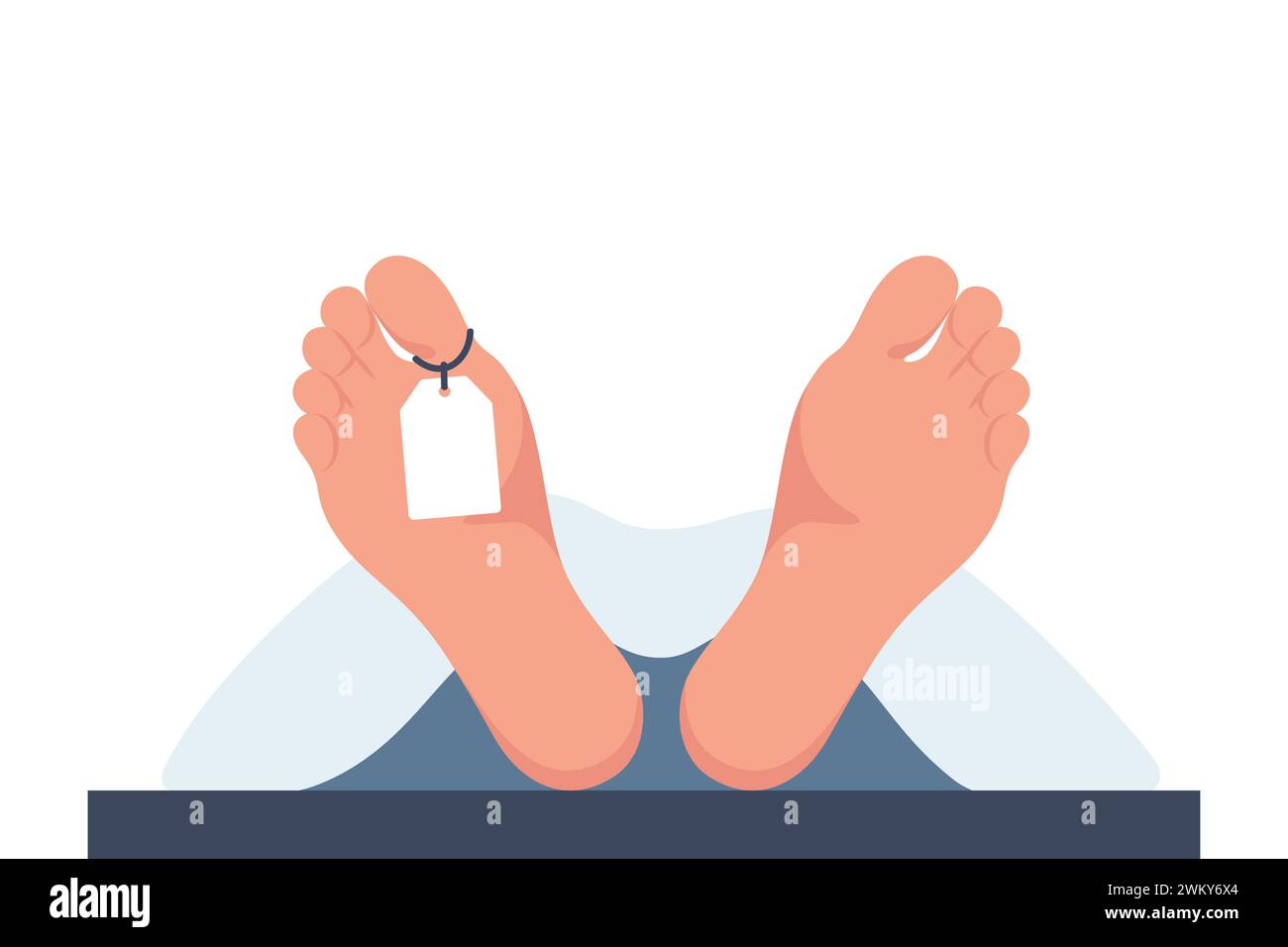 Identification Du Cadavre Banque Dimages Vectorielles Alamy