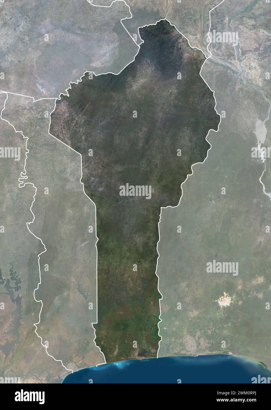 Map of benin Banque de photographies et d’images à haute résolution - Alamy