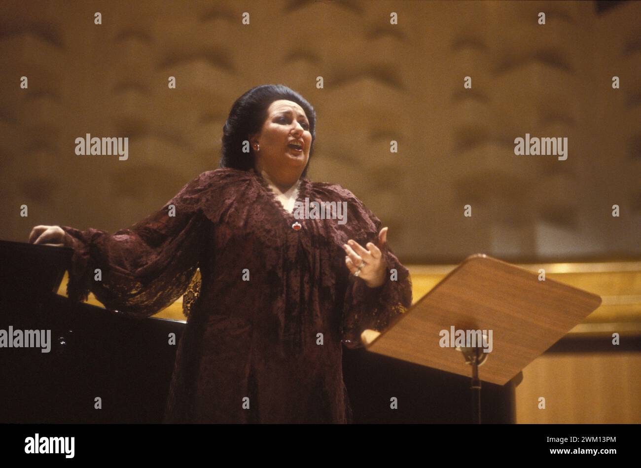 Spanish soprano montserrat caballe Banque de photographies et d’images ...