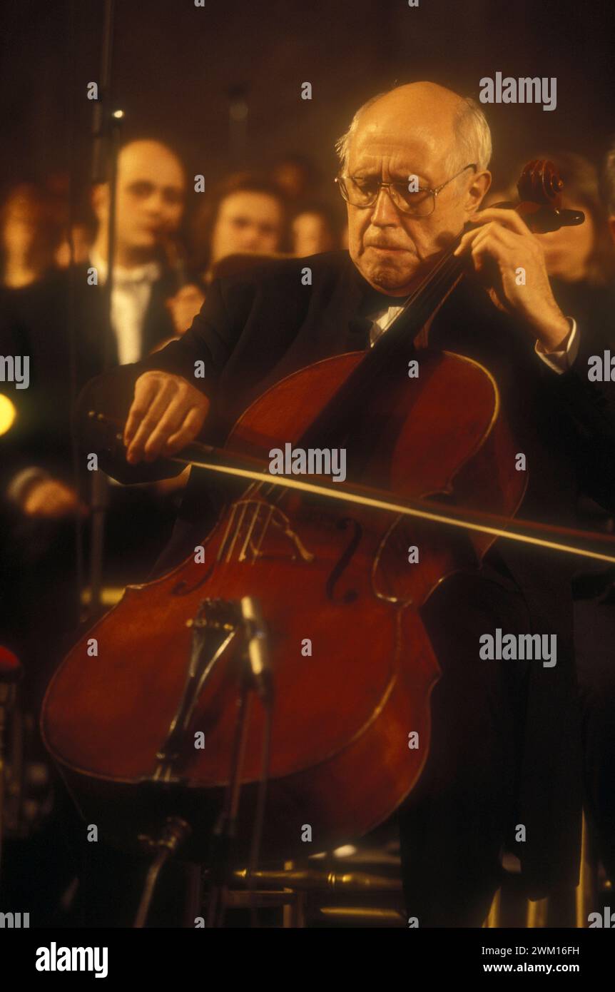 Conductor mstislav rostropovich Banque de photographies et d’images à ...