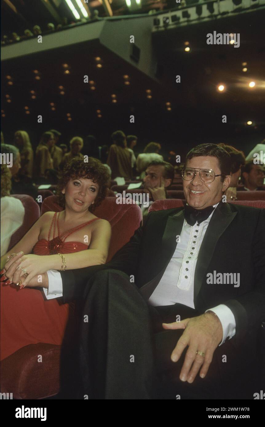 MME4729972 Festival de Cannes 1984. L'acteur comique Jerry Lewis et sa ...