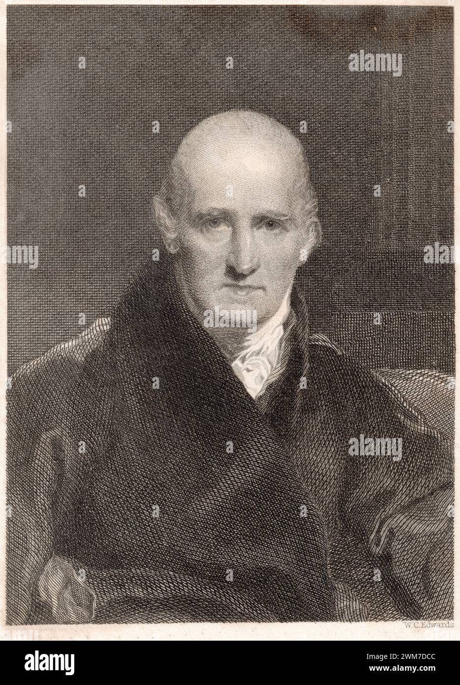 Dessin de l'artiste anglais benjamin west Banque de photographies et d ...