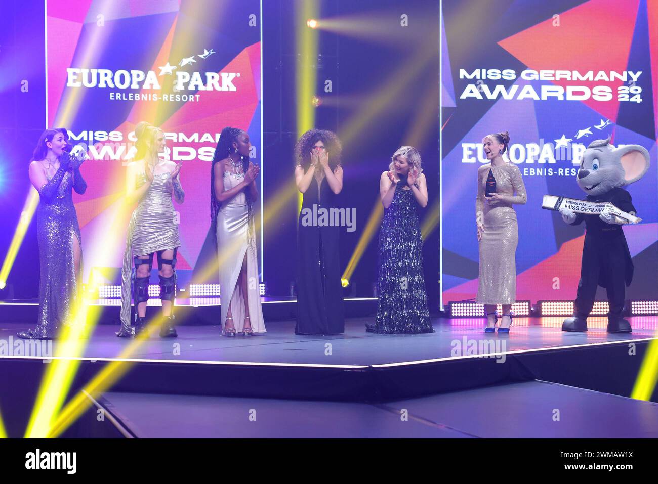 Finale des prix Miss Allemagne 2024 Julia Schneider, Christina ...