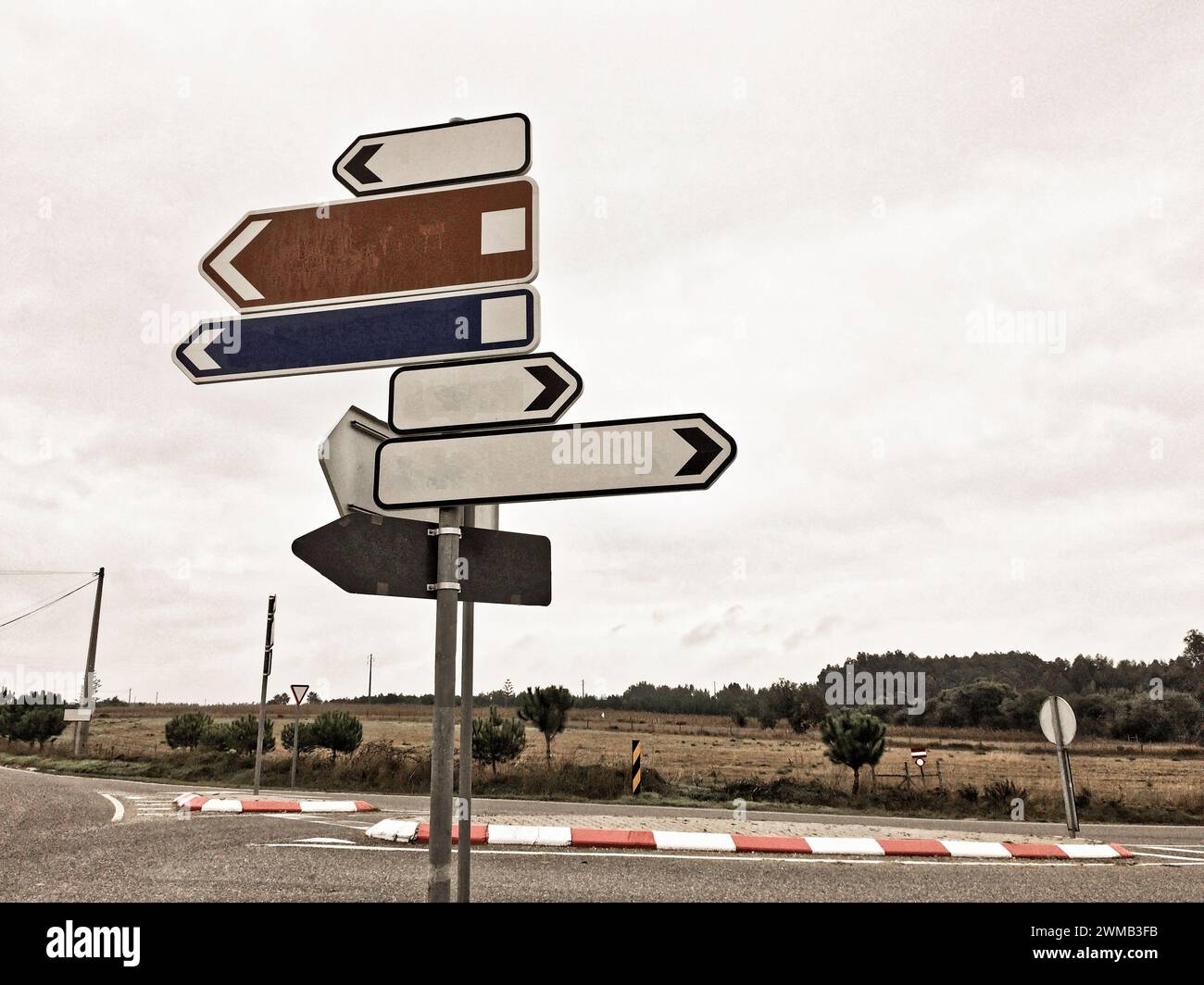 Intersection de route Banque de photographies et d’images à haute ...