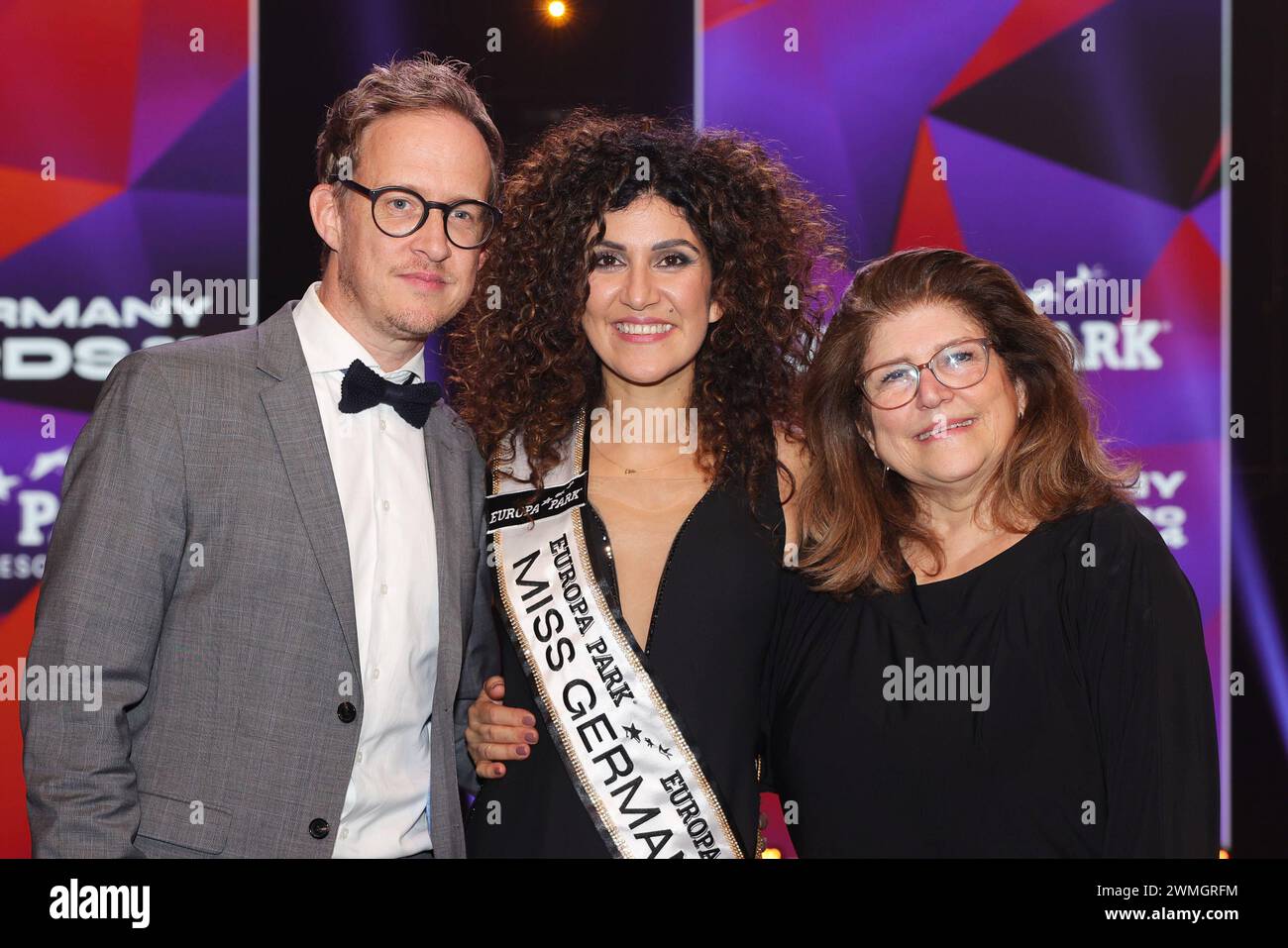 Miss Allemagne finale 2024 Apameh Schönauer, Miss Allemagne 2024, mit ...