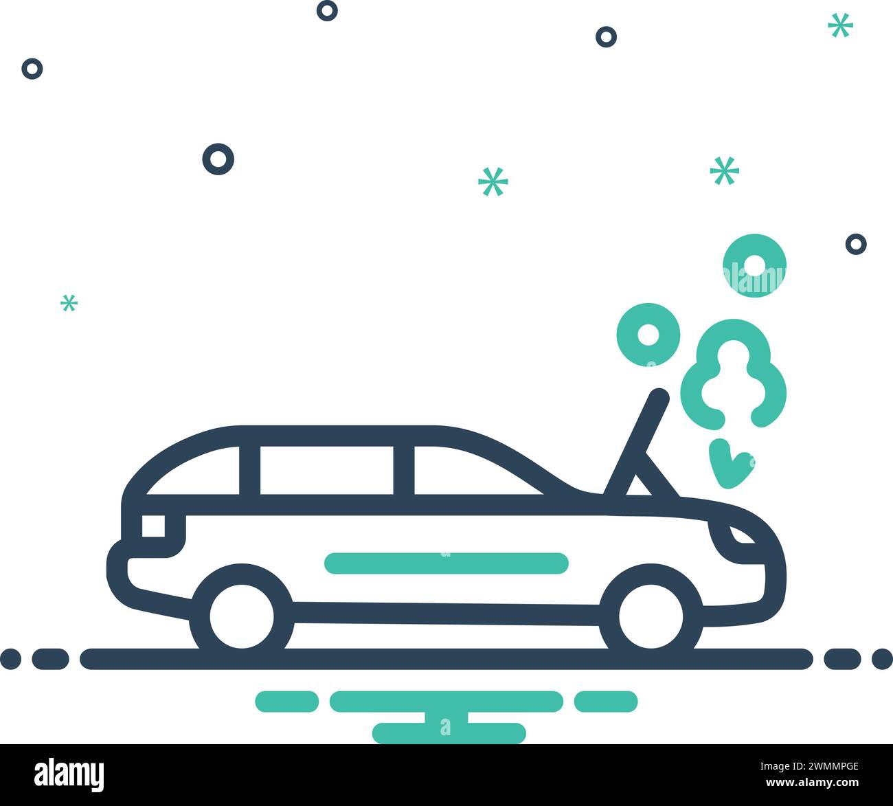 Rupture de panne Banque d'images vectorielles - Alamy