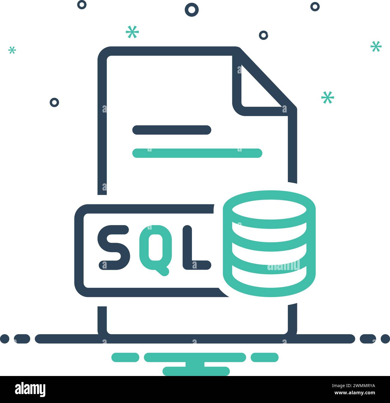 Sql logo Banque d'images détourées - Alamy