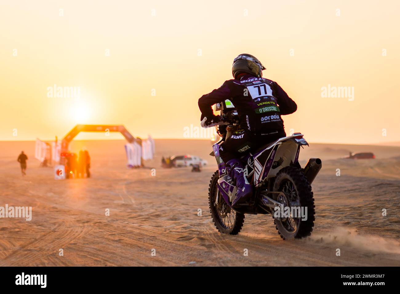 77 O'KELLY Oran (IRL), Vendetta Racing UAE, Rallye KTM 450, FIM W2RC ...
