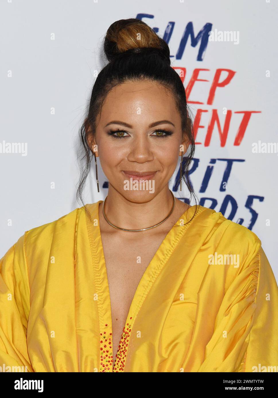 SANTA MONICA, CALIFORNIE - FÉVRIER 25 : Cassandra Blair assiste au film ...