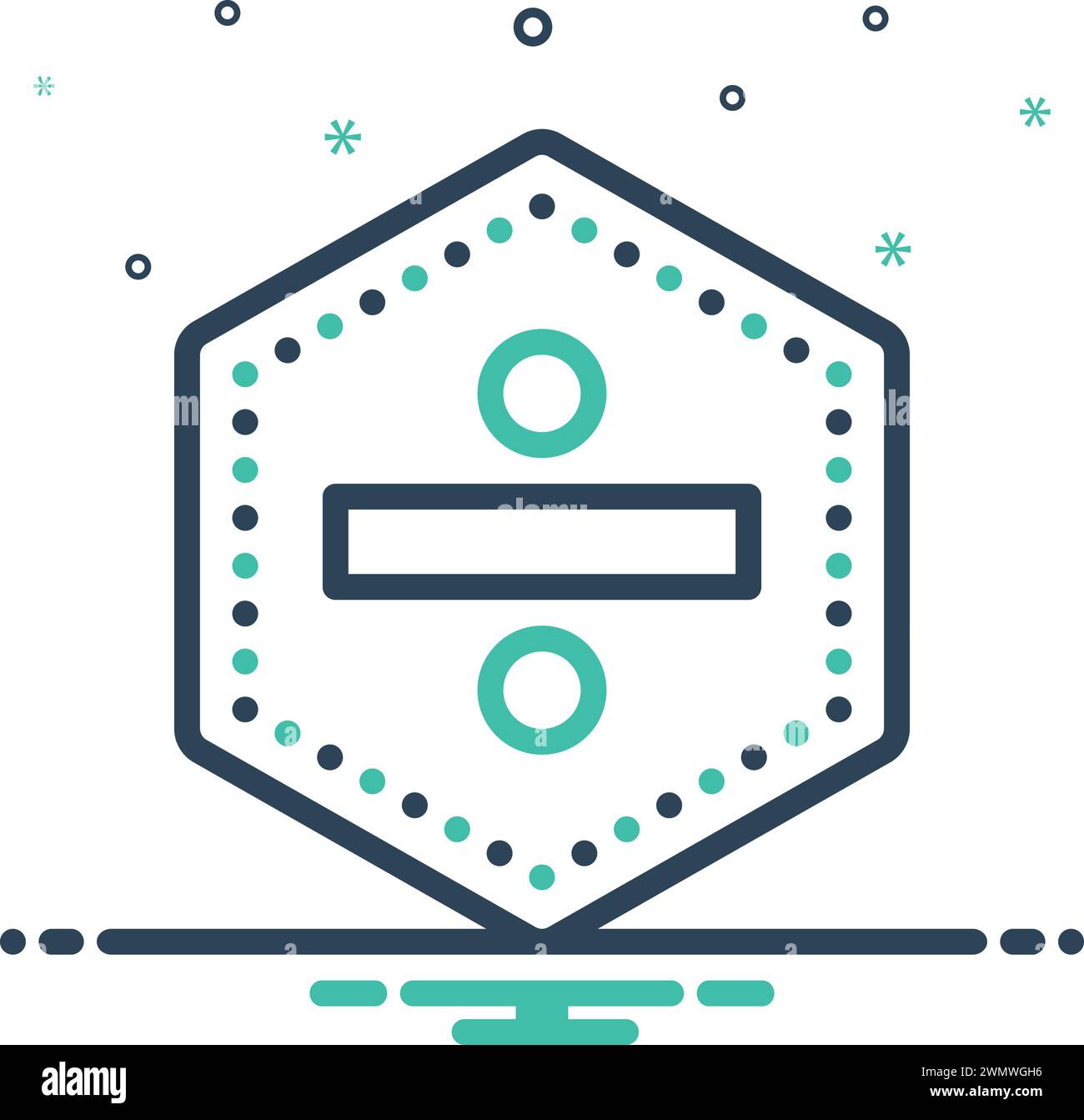 Logo de division Banque d'images vectorielles - Alamy