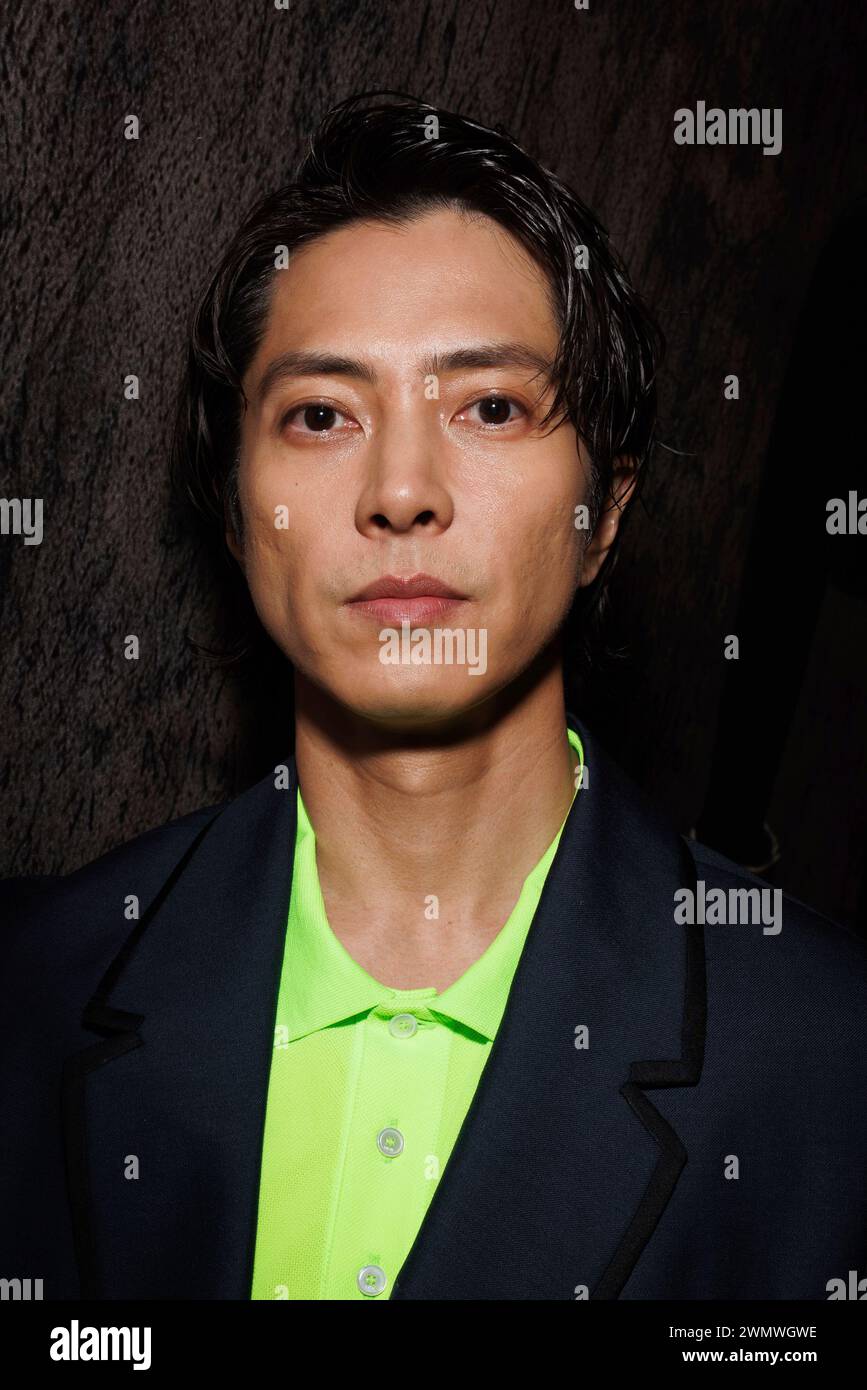 Tomohisa Yamashita attends the Christian Dior Fall/Winter 2024-2025 ready-to-wear collection ...