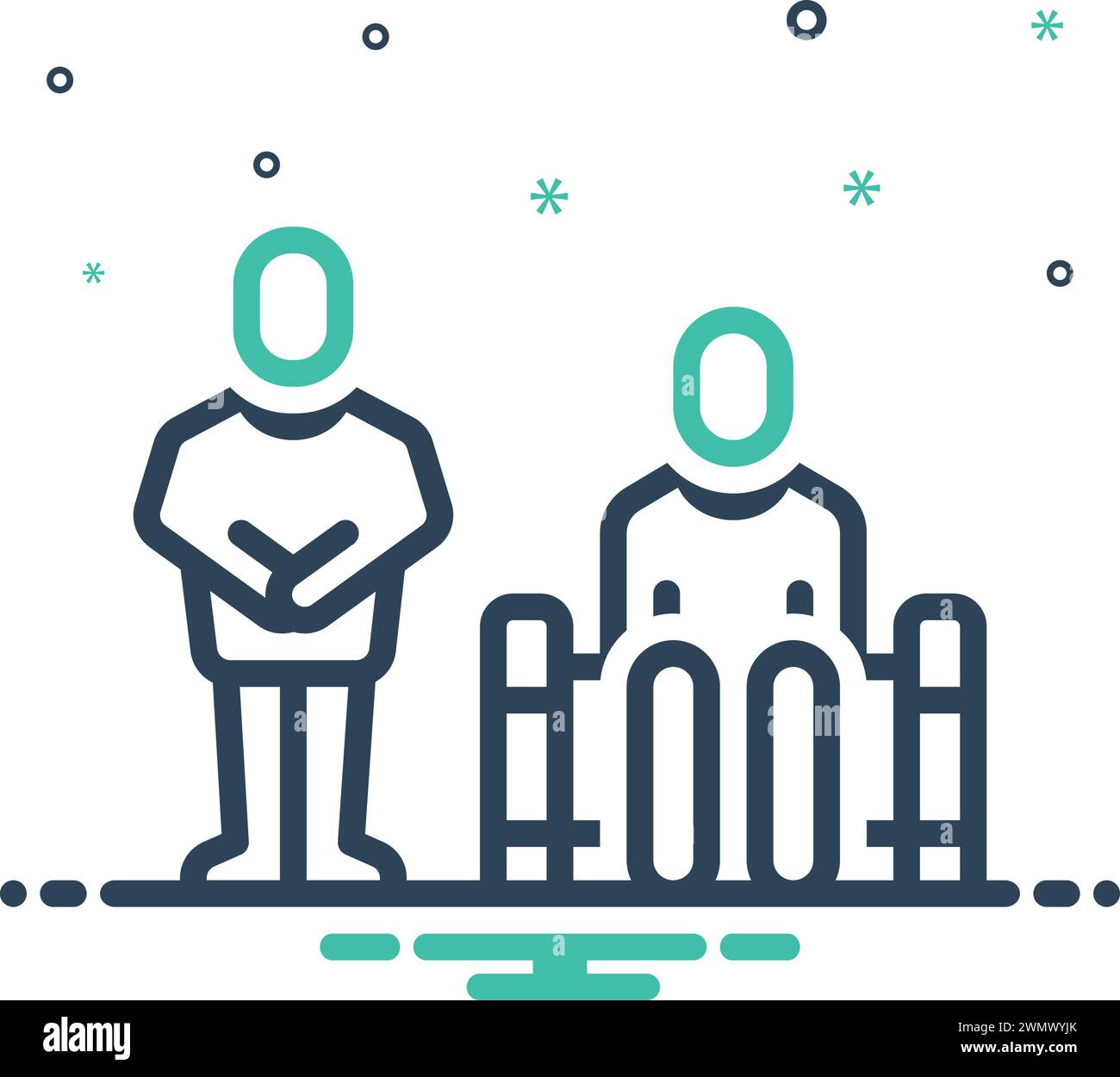 Panneau de courtoisie Banque d'images détourées - Alamy