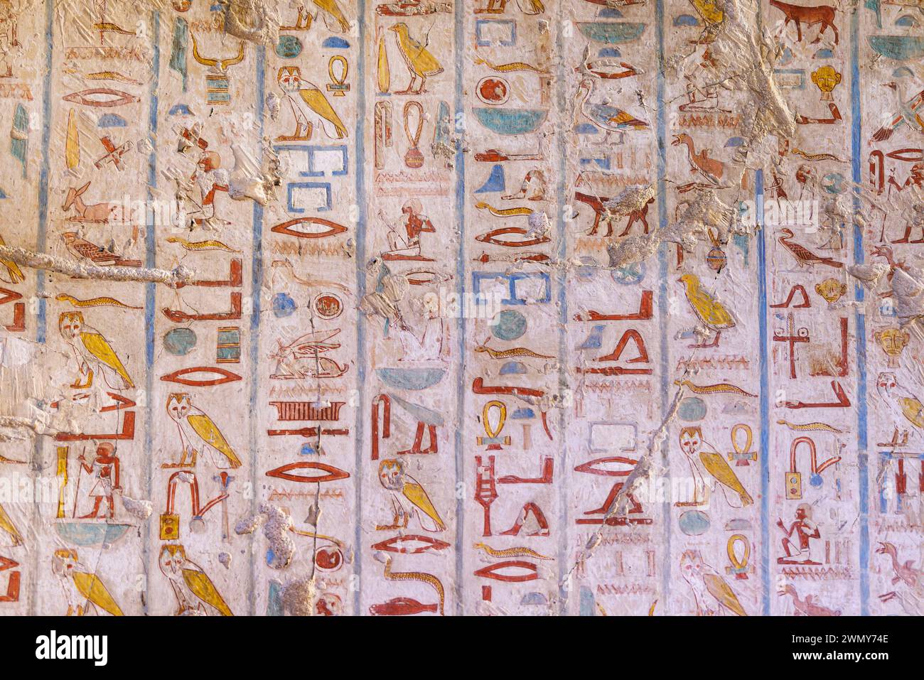 Egypte, Louxor, Thèbes antique avec sa nécropole classée au patrimoine ...