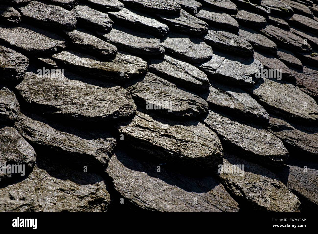 France, Aveyron, Belcastel, labellisé l'un des plus beaux villages de ...