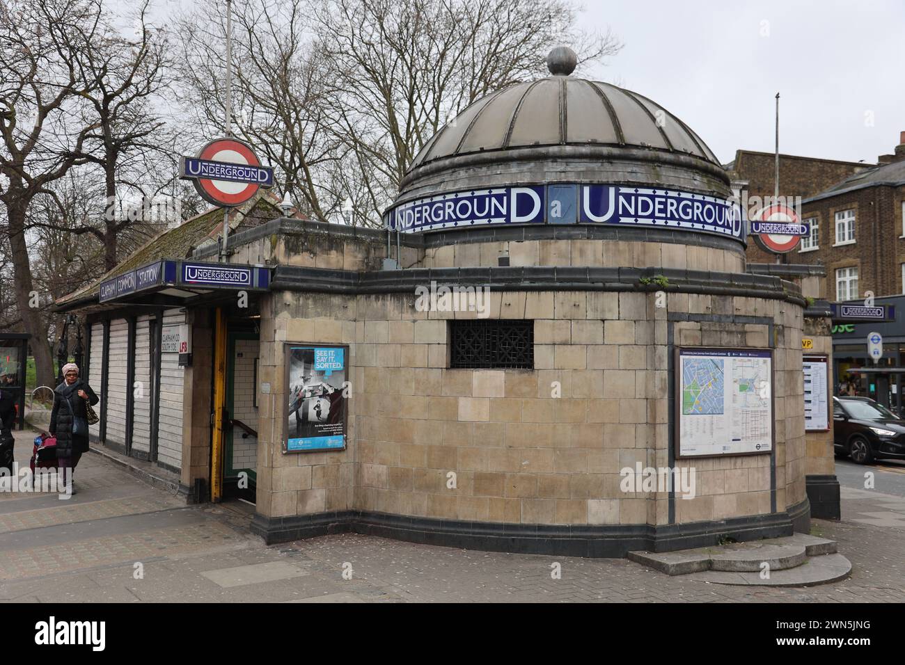 Clapham common underground station Banque de photographies et d’images ...